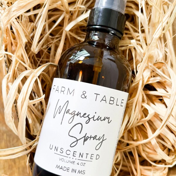 Magnesium Spray - Etsy
