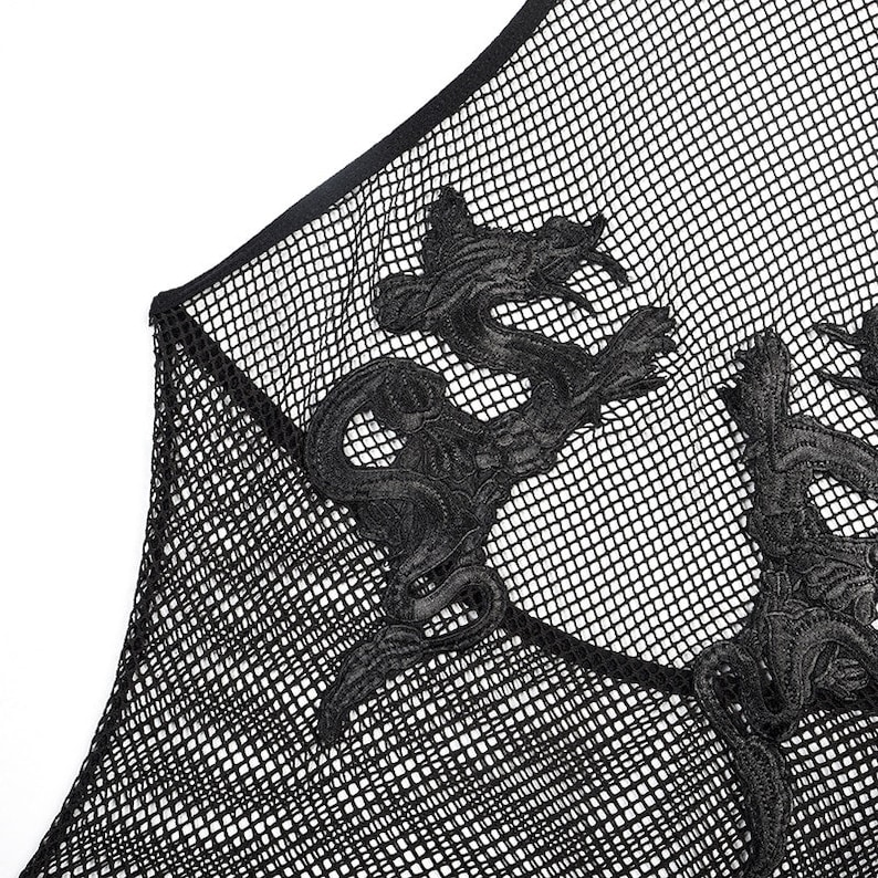 Black Fishnet One Piece Mesh Bodysuit See Through Body Suit - Etsy Canada