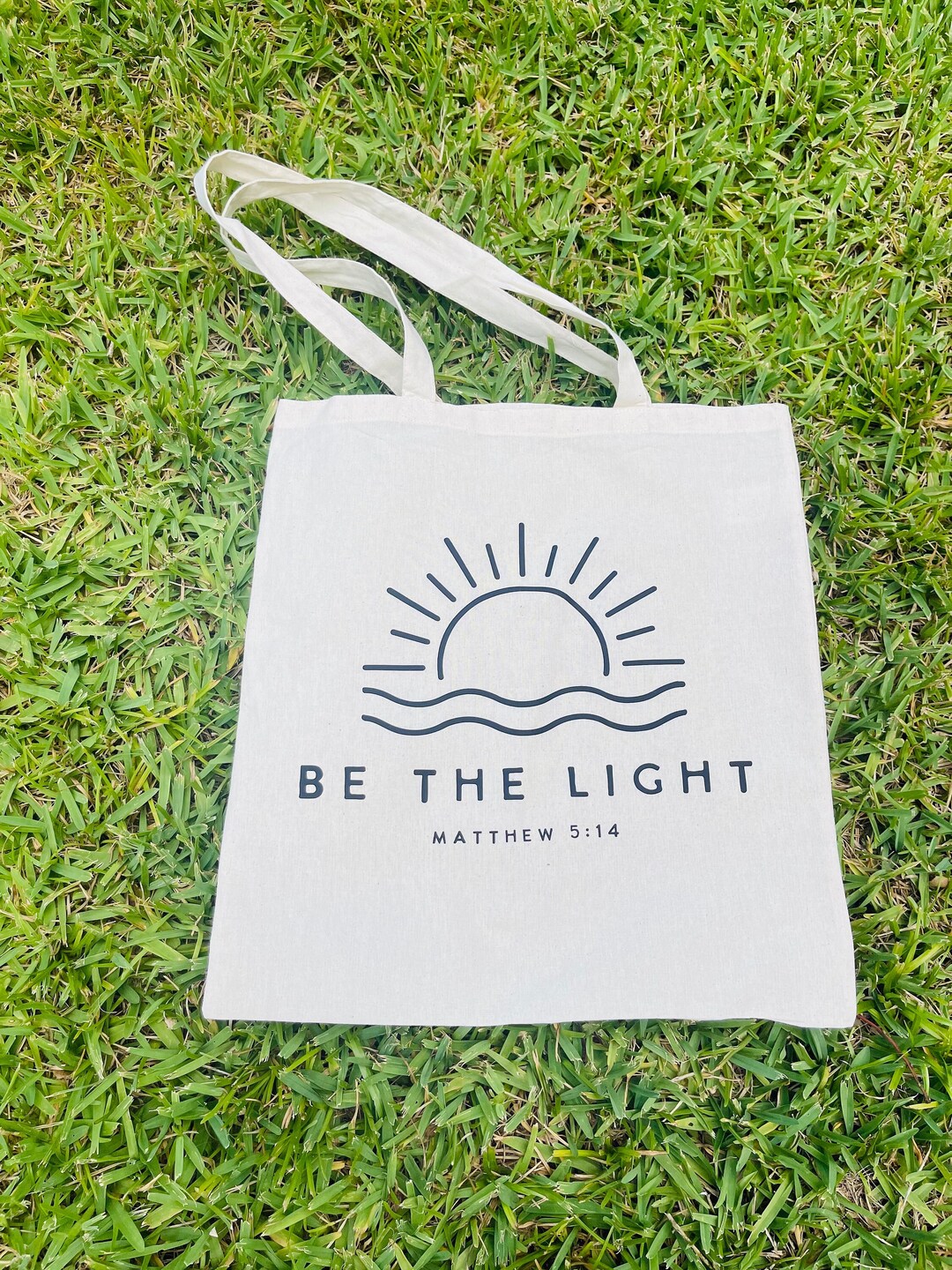 Christian Tote Bag,bible Verse Tote Bag, Faith Based Tote Bag, Matthew ...