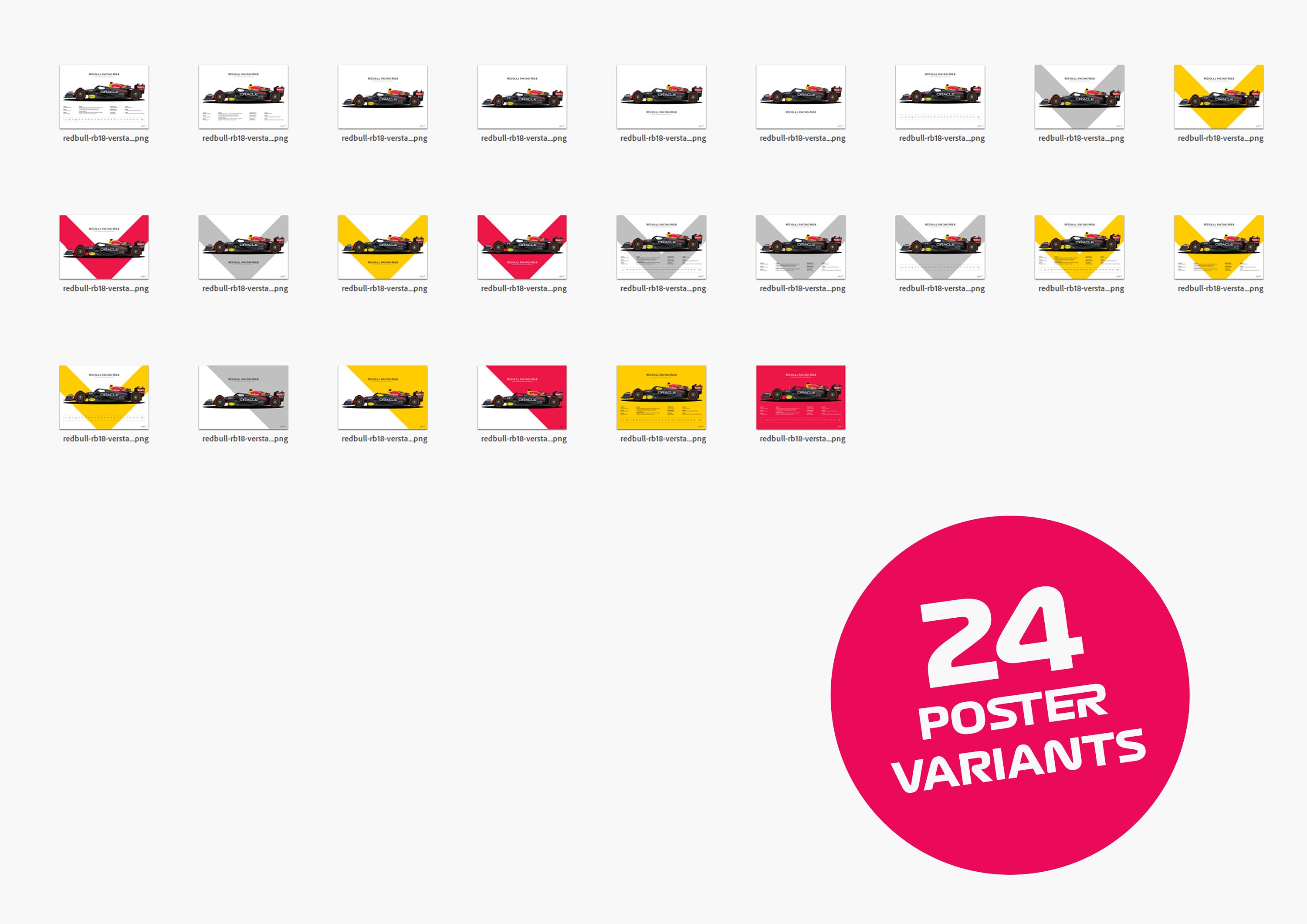 Red Bull RB18 Poster: Max Verstappen F1 Champion, Vector Art - Etsy