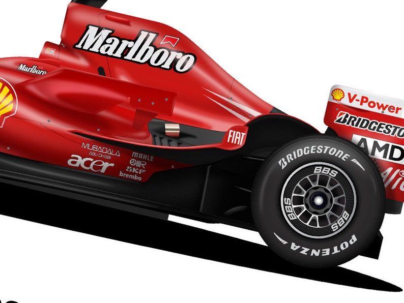 F1 Ferrari F2007, Kimi Räikkönen Car, Chinese Grand Prix Livery, World ...