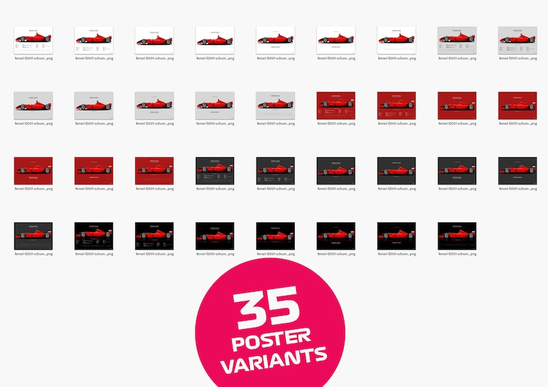 F1 Ferrari F2001, Michael Schumacher Car, Italian GP Special Livery ...