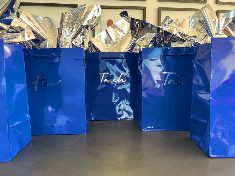 5 Senses Gift Bags - 7.75x9.5in - Etsy
