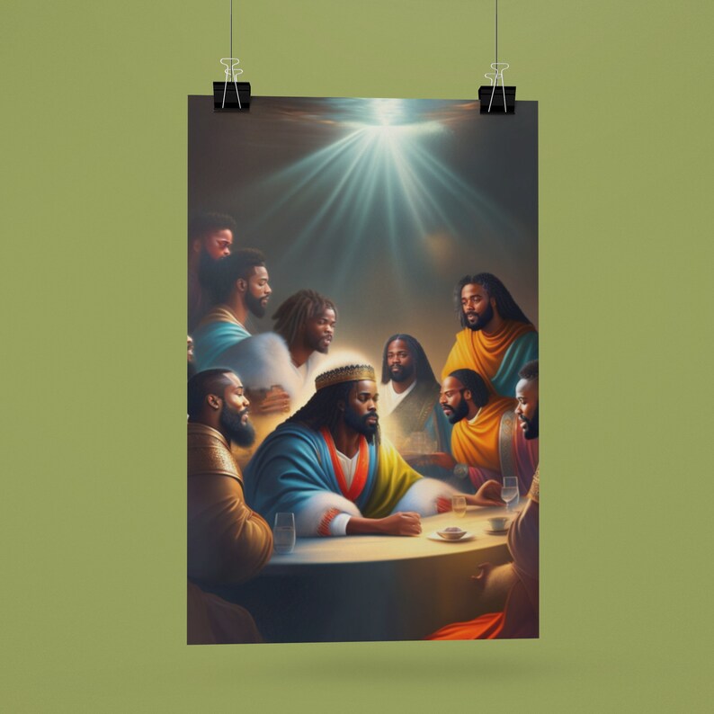 The Last Supper. Unframed Premium Matte Vertical Posters. - Etsy