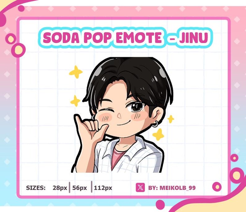 Saja Boys Soda Pop Emotes for Twitch / Discord / Stickers - Etsy
