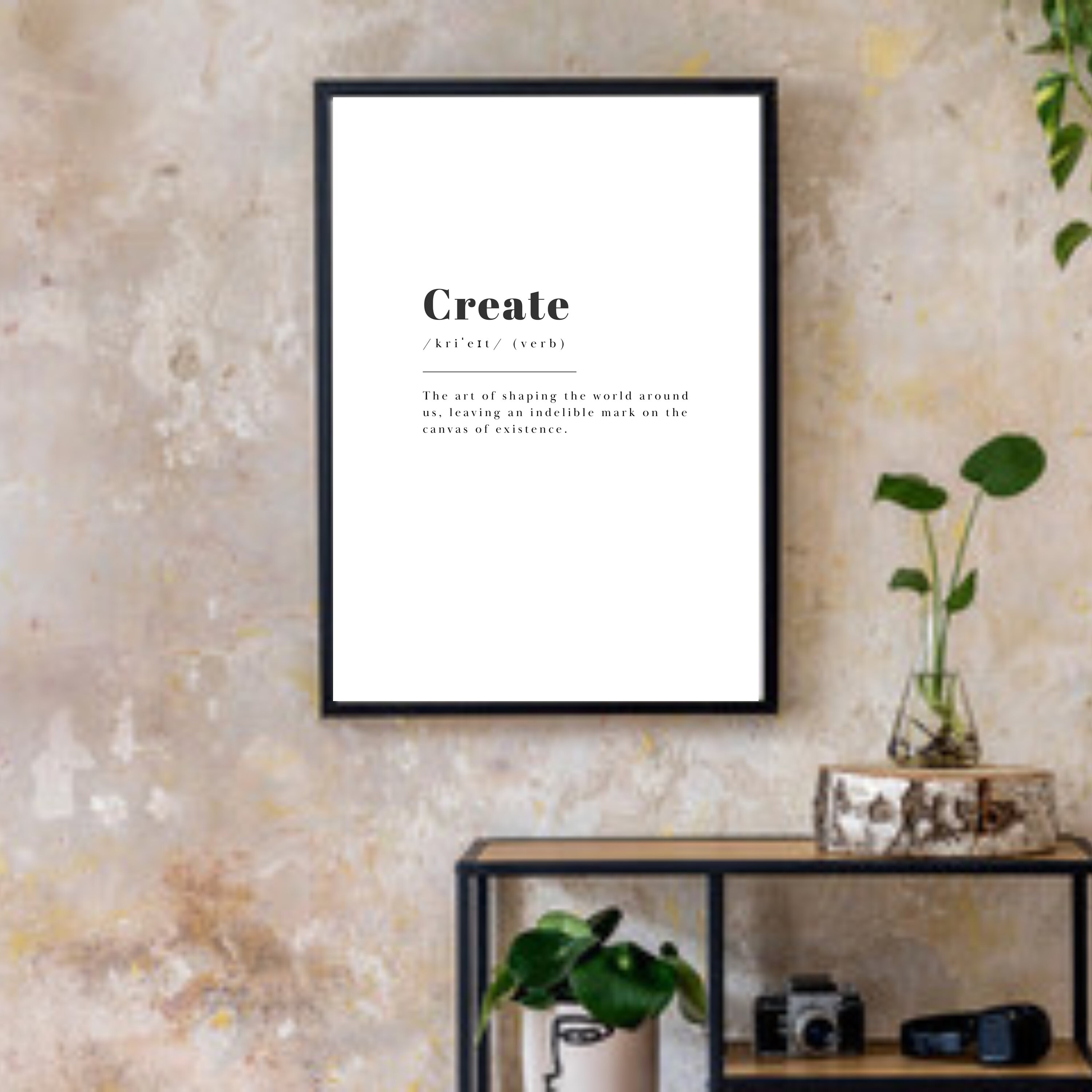 Create Definition Print Inspirational Wall Art Definition Print ...