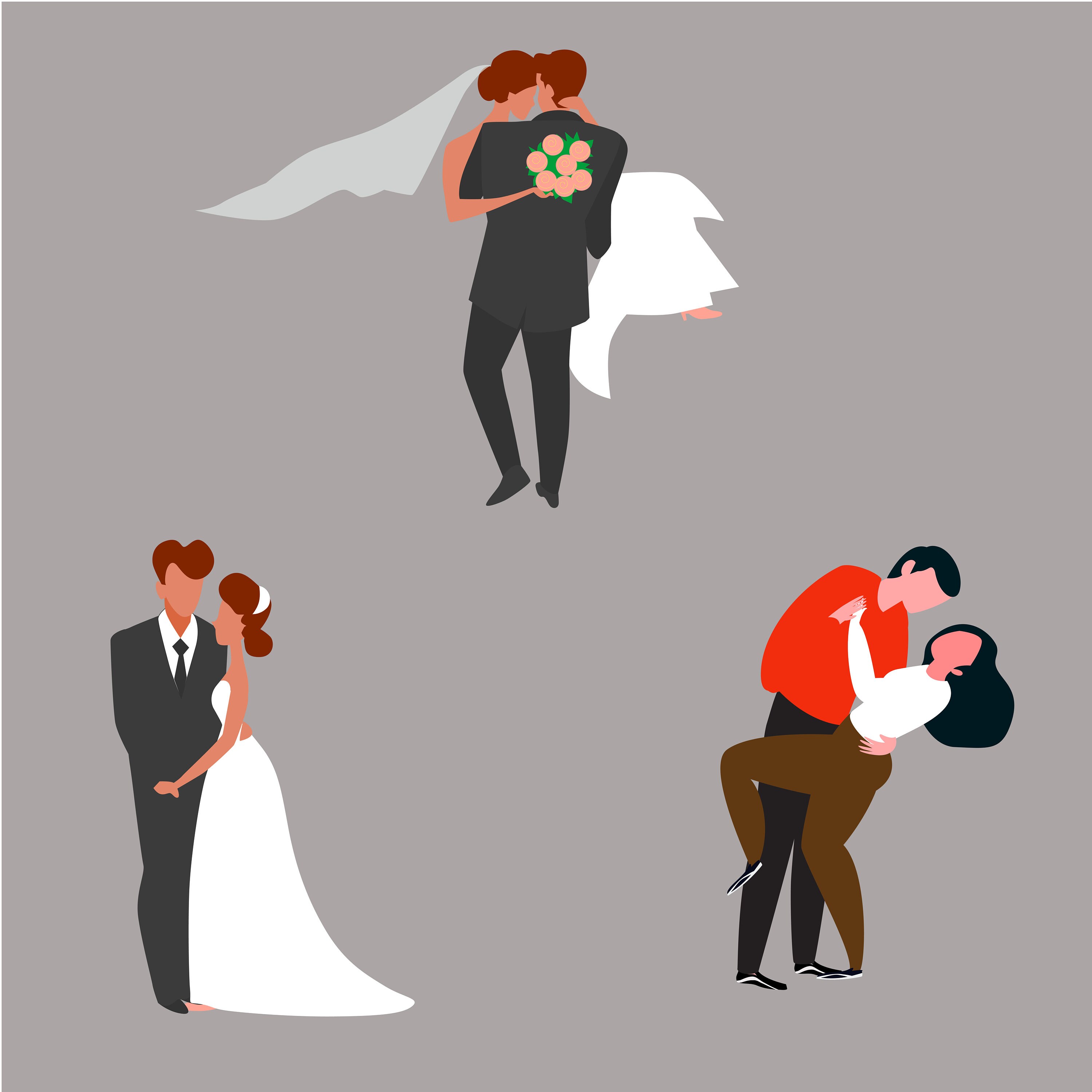 Couple SVG Bundle Cute Lovers SVG Matching Svg Clipart - Etsy