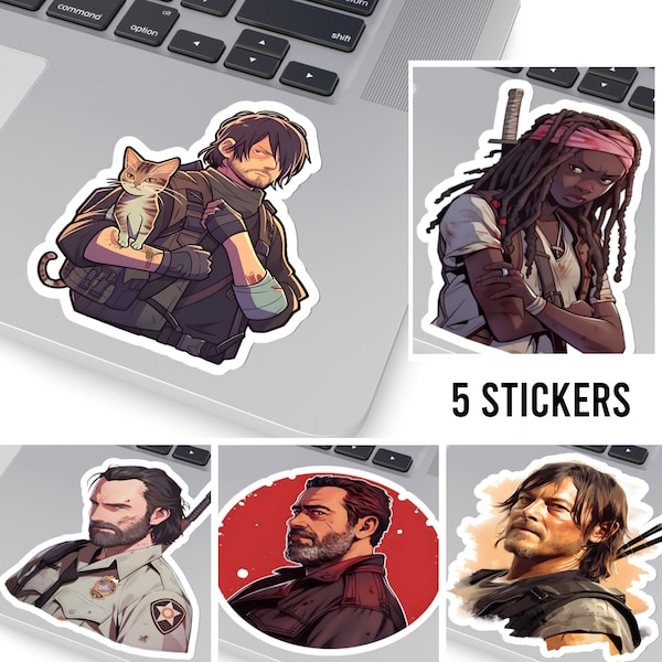 Walking Dead Decal - Etsy