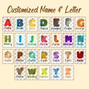 Custom Set of 11 Dinosaur Prints, T-rex Print, Triceratops Poster ...