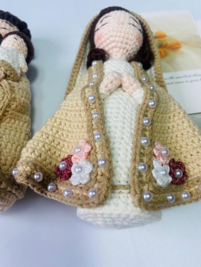 Holy Family, Nativity Doll, Crochet Catholic Doll, Jesus Mary Joseph ...