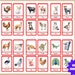 Farm Animals Flash Cards, Montessori Flash Cards, Educational Preschool ...