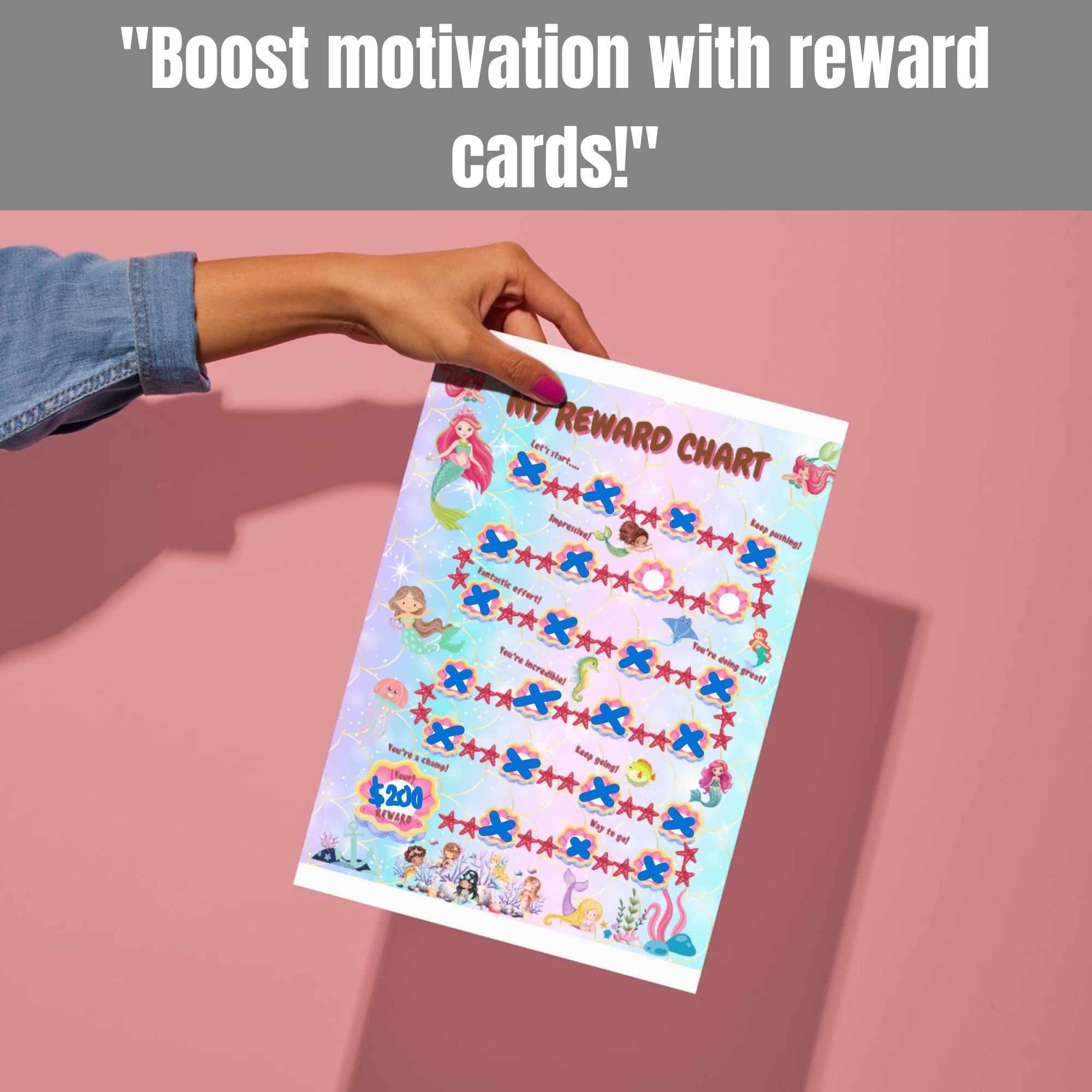 Reward Chart for Kids, Chore Chart, Behavior Chart, Printable Behavior ...