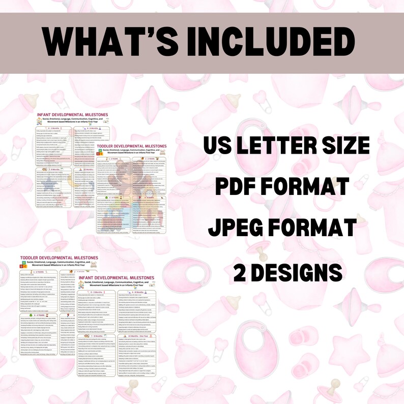 Infant and Toddler Developmental Milestone Checklist, Child Growth ...