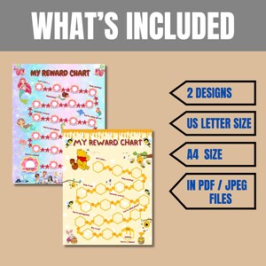 Reward Chart for Kids, Chore Chart, Behavior Chart, Printable Behavior ...