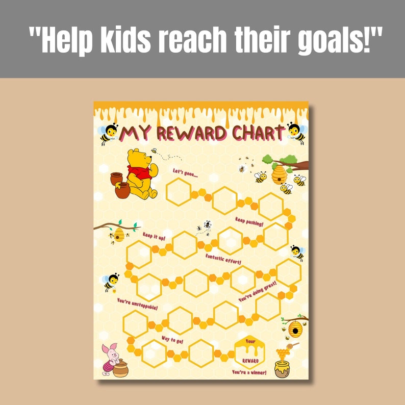 Reward Chart for Kids, Chore Chart, Behavior Chart, Printable Behavior ...