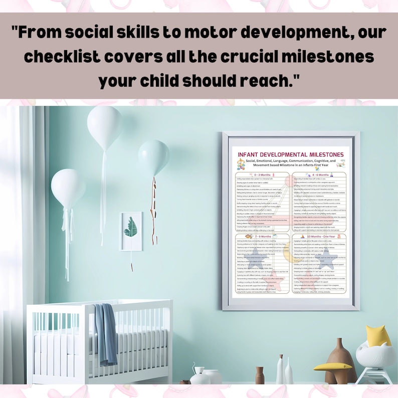 Infant and Toddler Developmental Milestone Checklist, Child Growth ...