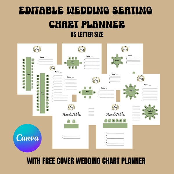 Table Planner - Etsy