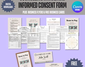 Counseling Intake Form, Informed Consent for Counseling and ...