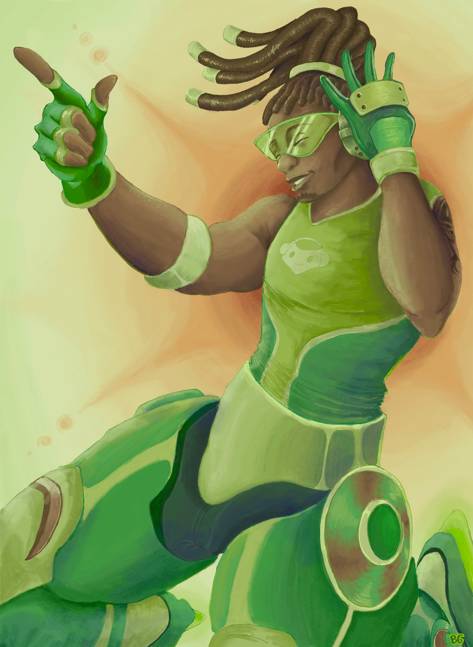 Overwatch: Lucio Poster - Etsy