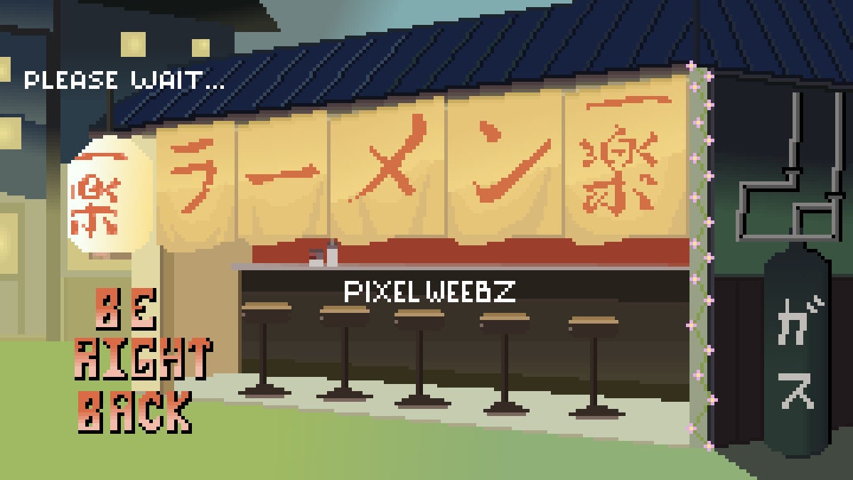 Ichiraku Ramen Pixel Starting Screens - Etsy