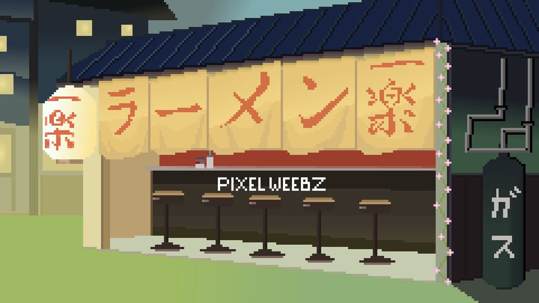Ichiraku Ramen Pixel Starting Screens - Etsy
