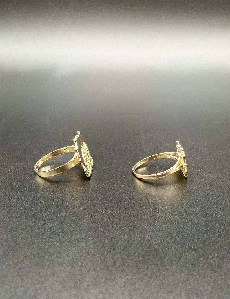 10k Solid Gold Betty Boop Ring - Plain Version/ Y2K / Sassy Betty Boop ...