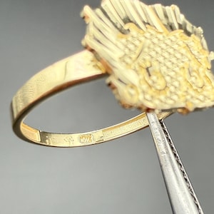 10k Solid Gold Betty Boop Ring/ Y2K / Sassy Betty Boop / Gift - Etsy