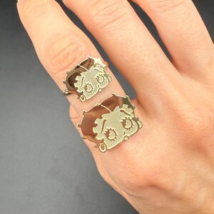 10k Solid Gold Betty Boop Ring - Plain Version/ Y2K / Sassy Betty Boop ...