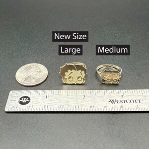 10k Solid Gold Betty Boop Ring - Plain Version/ Y2K / Sassy Betty Boop ...