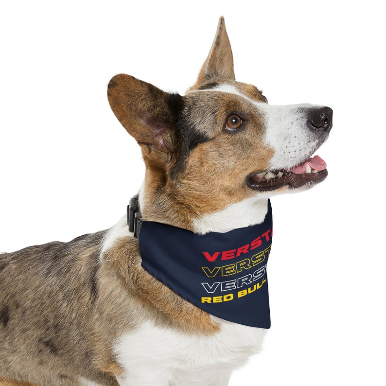 Max Verstappen Formula 1 Dog Bandana Verstappen F1 Racing Dog Collar ...