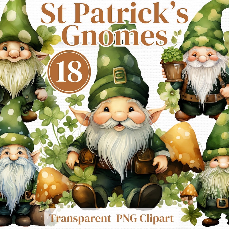 St Patricks Day Gnome - Etsy