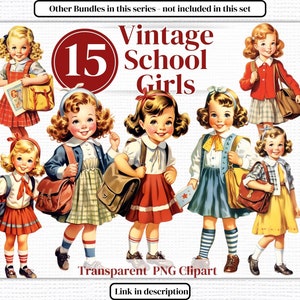 Retro Back to School Png Clipart-watercolor Teacher Educational Bundle ...