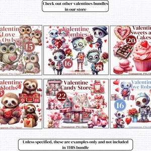 Cute Valentines Owl Png Clipart - Watercolor Owl Bundle - for Junk ...