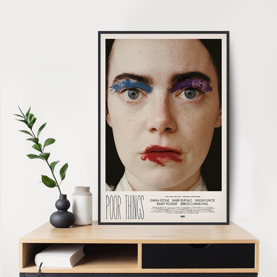 Poor Things Movie Poster Art Wall Room Decor Canvas Poster Gift - Etsy