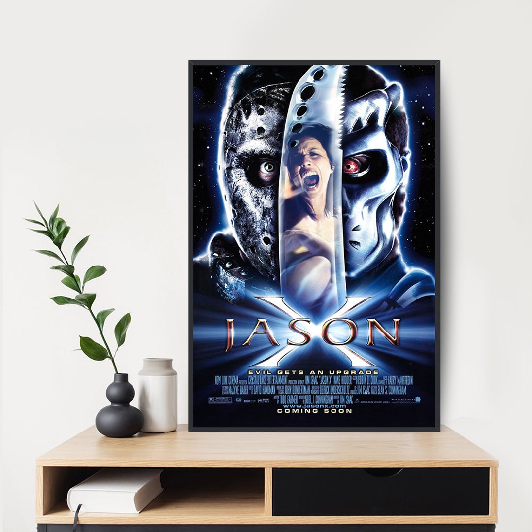 Jason X Movie Poster Film Print Wall Art Print HD Painting Room ...