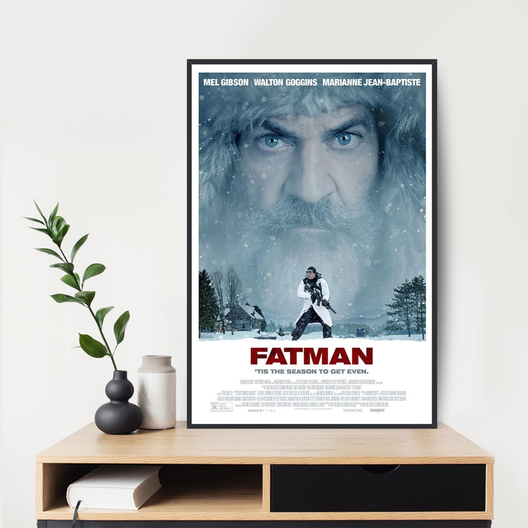 Fatman Movie Poster Film Print Wall Art Print HD Painting Room ...