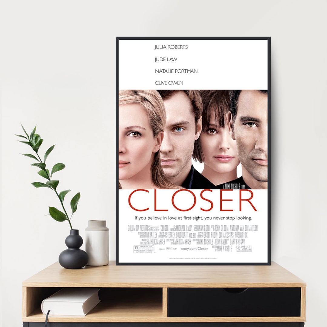 Closer Original Movie Poster Film Print Wall Art Print HD Painting Room ...