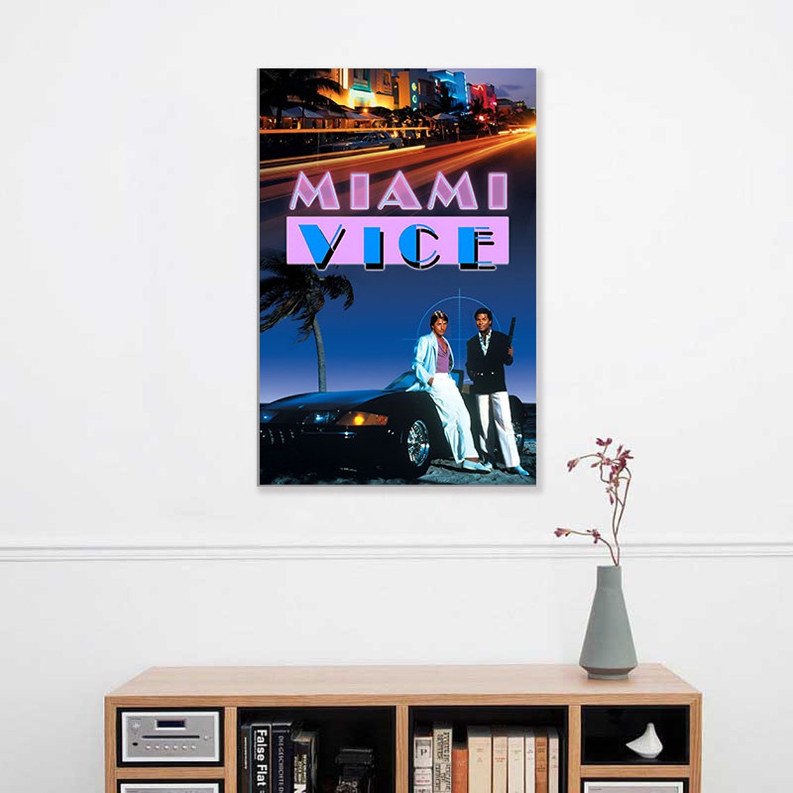 Miami Vice Movie Poster Movie Poster Art Movie Wall Room Decor Canvas ...