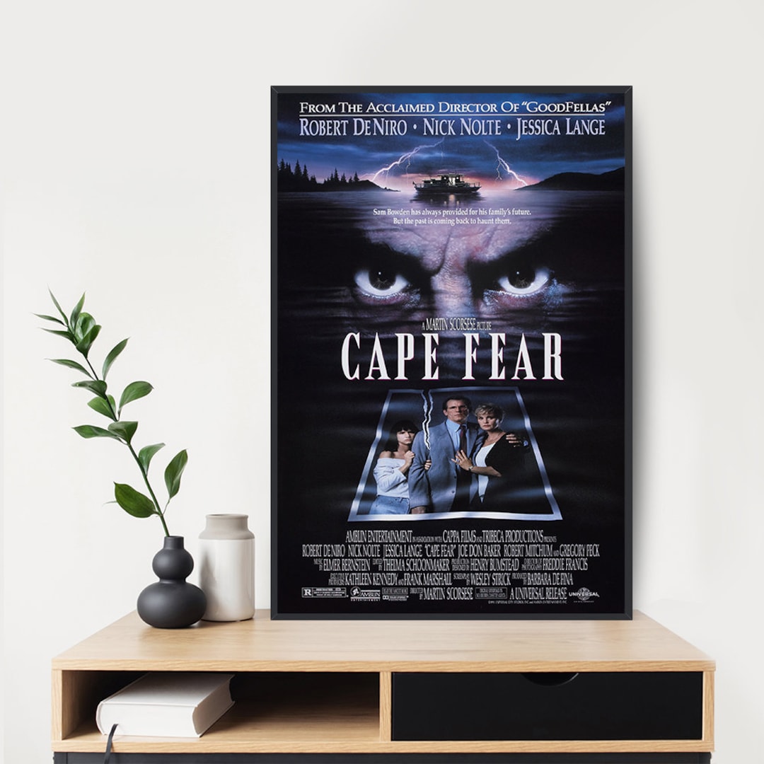 Cape Fear Movie Poster Film Print Wall Art Print HD Painting Room ...