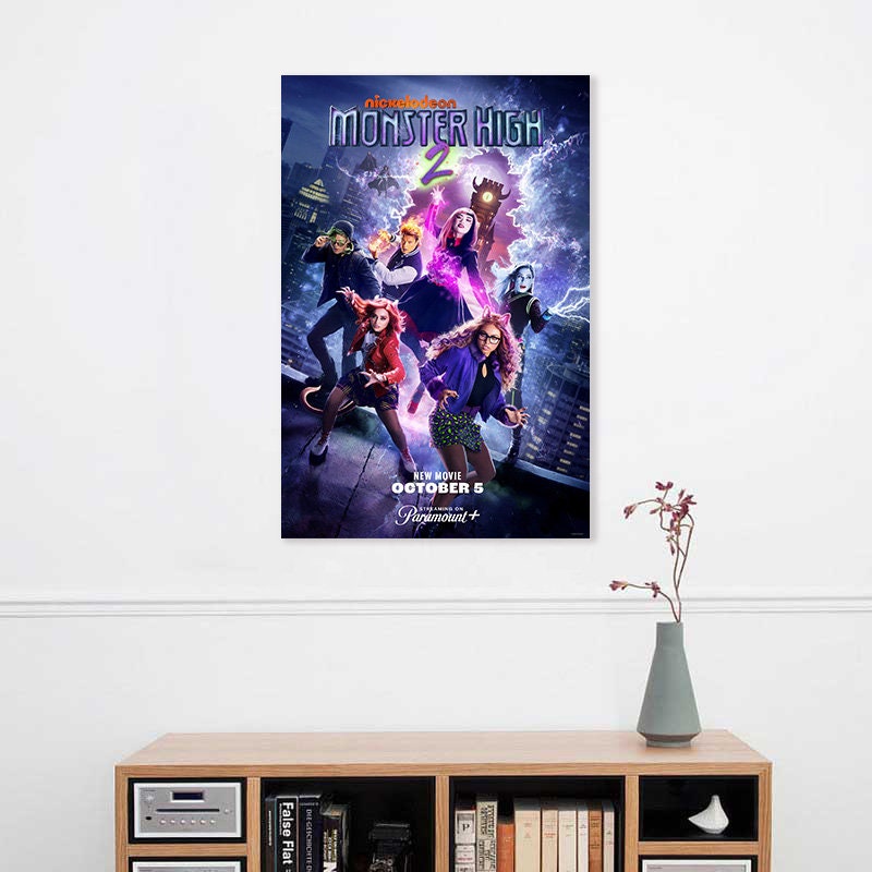 Monster High 2 2023 Movie Poster Art Room Wall Decor sold by Pickax ...