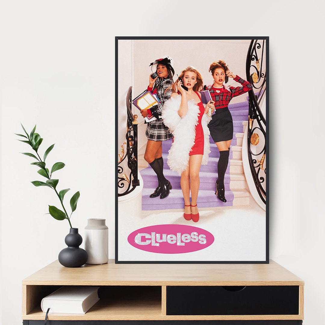 Clueless Movie Poster Art Room Decor Canvas Poster - Etsy Australia
