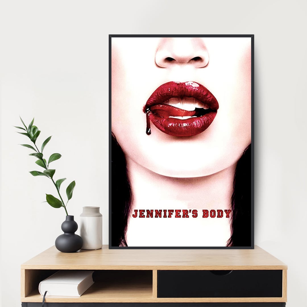 Jennifer's Body Movie Poster Art Movie Wall Room Decor Canvas Border ...