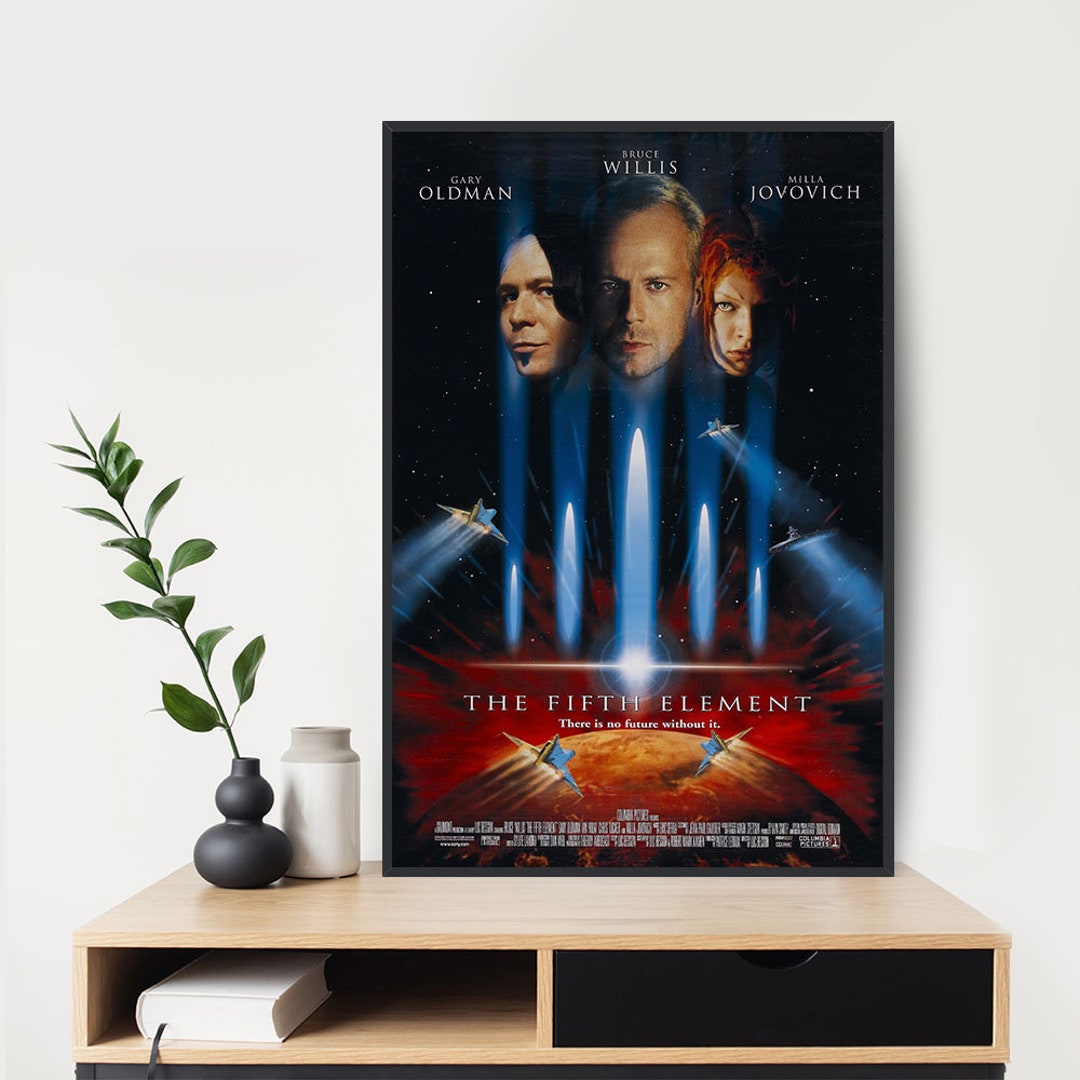 The Fifth Element 1997 Movie Poster Art Room Wall Decor Fabric - Etsy