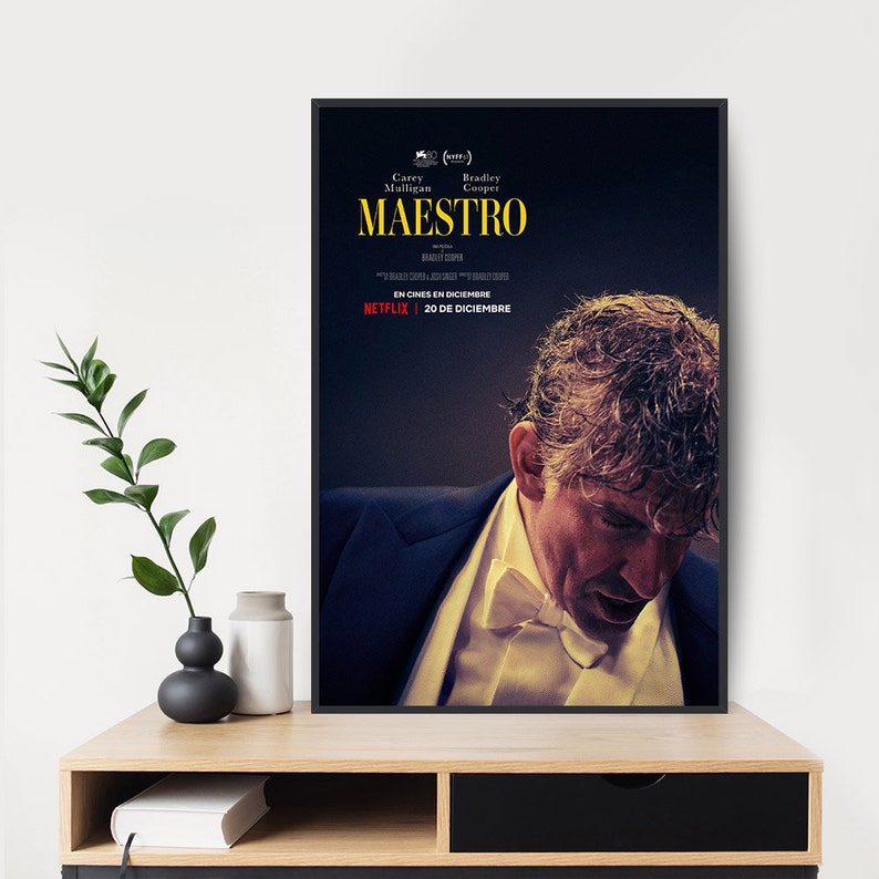 Maestro Bradley Cooper 2023 Movie Poster Film Print Wall Art - Etsy