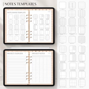 Boho All-in-one Digital Planner 2024, 2025, Digital Planner, Weekly ...