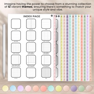 Portrait Digital Notebook | Goodnotes Notebook, iPad Notebook, Student ...