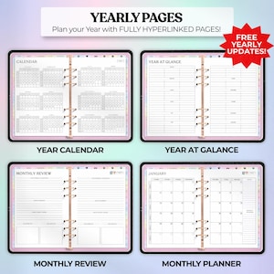 All in One Digital Planner 2025 2026 2027, Digital Planner, Digital ...