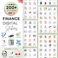 Finance Stickers - Etsy