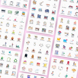 House Chore Goodnotes Stickers | Personal Chore Digital Stickers| Home ...
