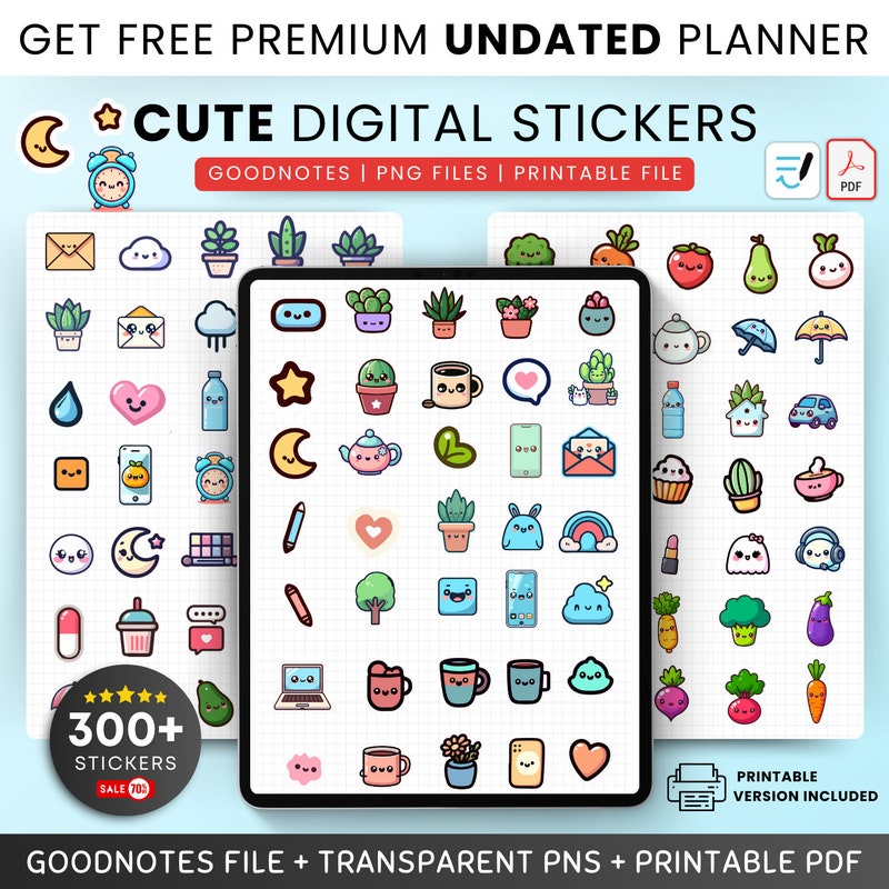 Digital Stickers - Etsy